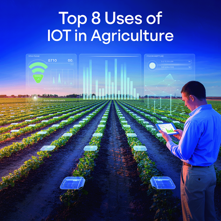 IoT in Agriculture: Top 8 Applications Transforming Farming in 2025